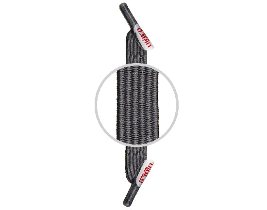 No Tie Black Laces - Classics | uLace – U-Lace No-Tie Sneaker Laces